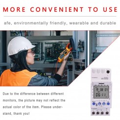 Temporizador Digital Sinotimer 1 Canal Riel Din TM611