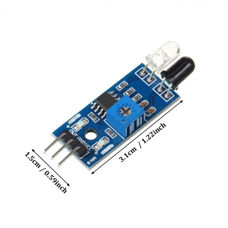 Módulo IR Detector Obstáculos Infrarrojo Vhome Para Arduino